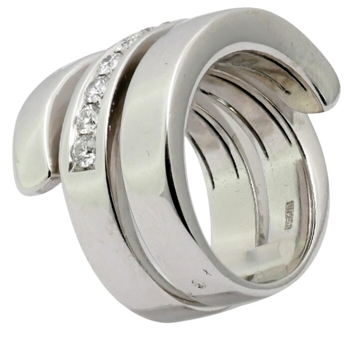 French Diamond And Gold Ring By Fred | Plaza Jewellery English Vintage ...